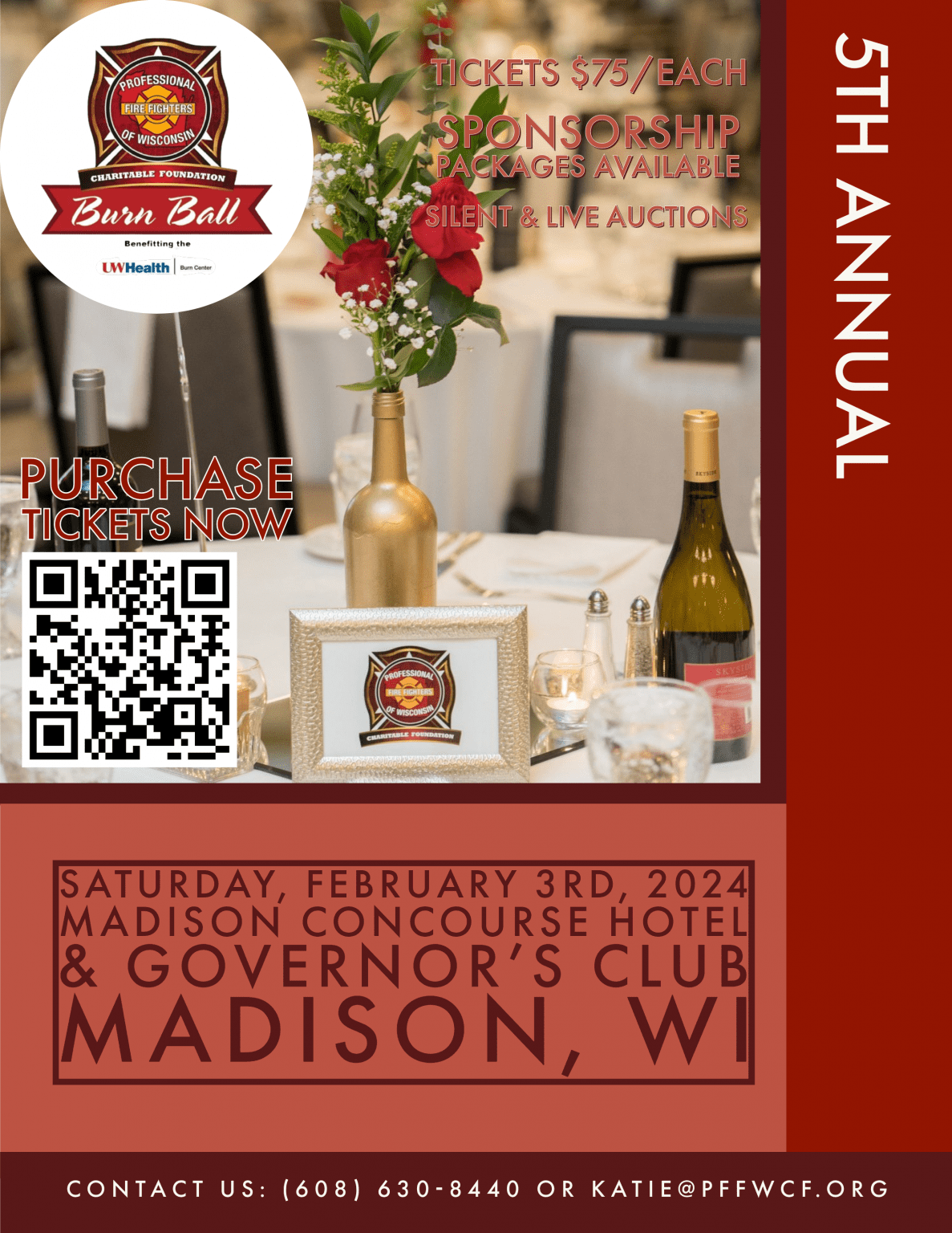 5th Annual Burn Ball - Professional Firefighters of Wisconsin ...